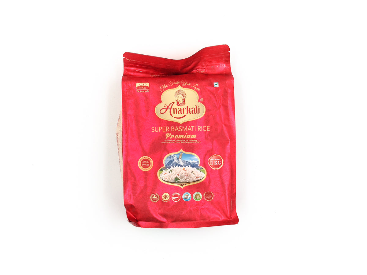 Anarkali Basmati Rice – Selvi Stores Pte Ltd