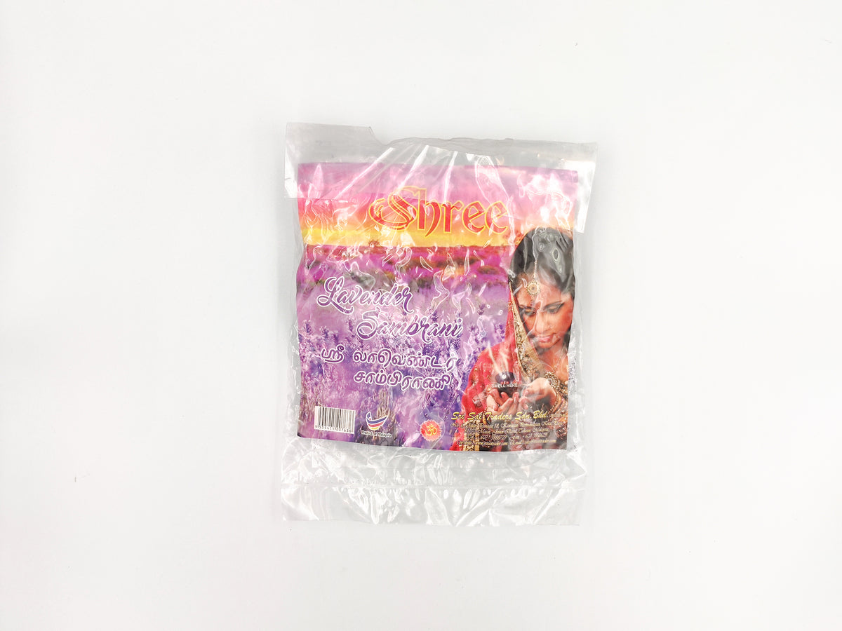 Shree Lavender Sambrani – Selvi Stores Pte Ltd